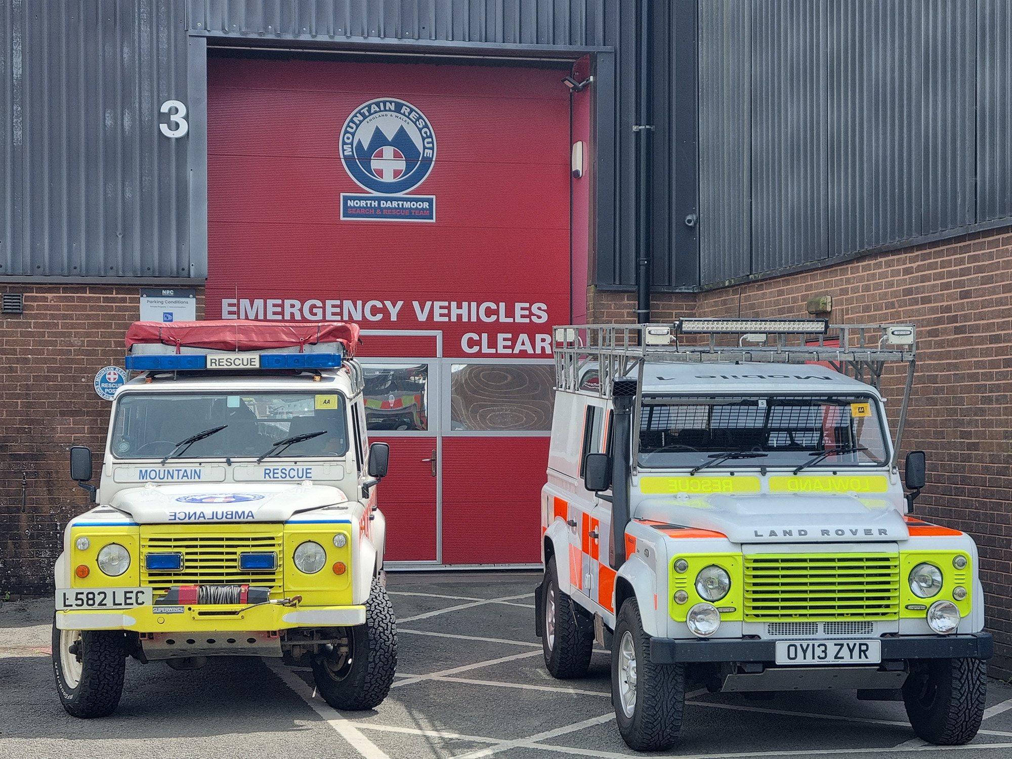 New team Land Rover in 2025 - North Dartmoor Search & Rescue